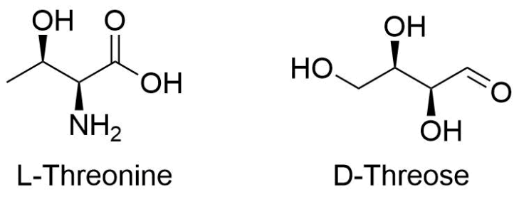 Threonine, Threose, and Erythrose – Chemtymology